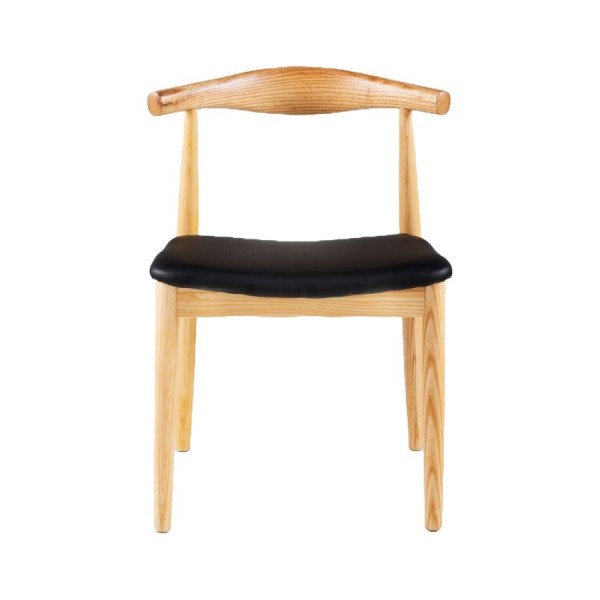 Cadeira Elbow Chair Couro Natural | MUMA